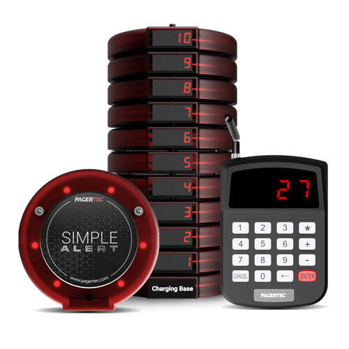 Simple Alert Coaster Paging System